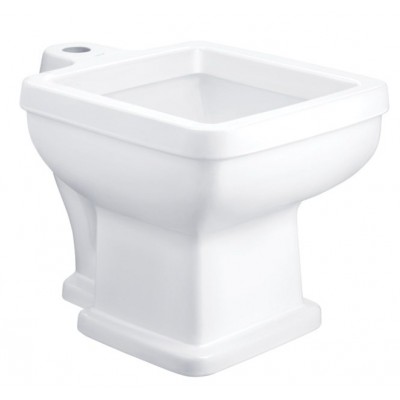 Chậu rửa mặt lavabo COTTO C01517/C4250 Tetragon chân treo