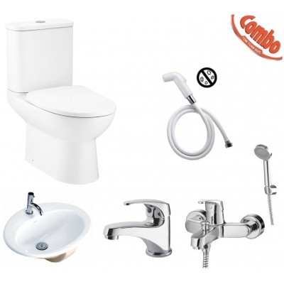 Combo Cotto 1 trọn bộ C10327 + C001057 + CT2123A + CT2147E + CT683AX(HM ...