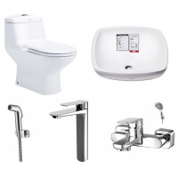 Combo Cotto 1 trọn bộ C10327 + C001057 + CT2123A + CT2147E + CT683AX(HM ...