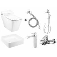 Combo Cotto 1 trọn bộ C10327 + C001057 + CT2123A + CT2147E + CT683AX(HM ...