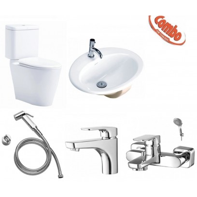 Combo Cotto 1 trọn bộ C10327 + C001057 + CT2123A + CT2147E + CT683AX(HM ...