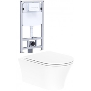 Bồn cầu treo tường Jomoo - Bồn cầu két nước âm tường cao cấp Trung Quốc