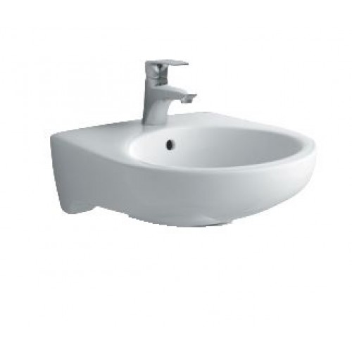 Chậu rửa mặt lavabo Inax L-282V treo tường nhỏ 410x400mm - Tuấn Đức