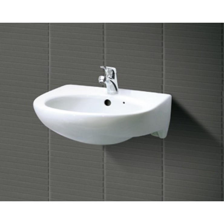 Chậu rửa mặt lavabo Inax L-282V treo tường nhỏ 410x400mm - Tuấn Đức