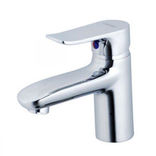 Vòi chậu rửa mặt lavabo Caesar B490CP - B490CU nóng lạnh - Tuấn Đức