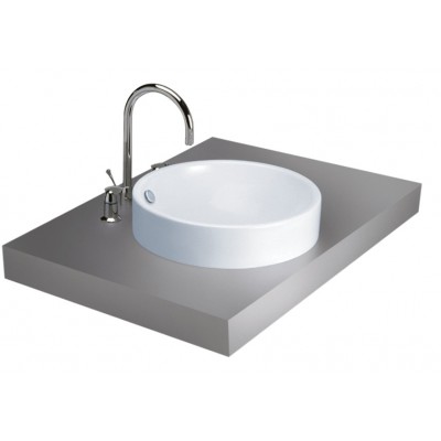 Chậu rửa mặt lavabo COTTO C0901 đặt bàn đá - Tuấn Đức