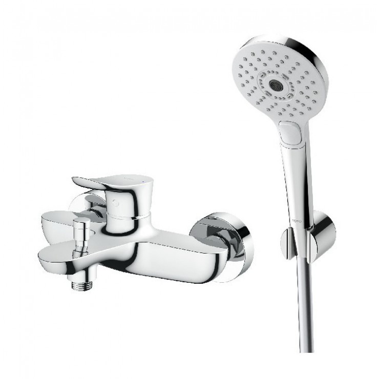 Vòi hoa sen TOTO TBG01302VA/TBW01010A nóng lạnh tắm đứng - Tuấn Đức