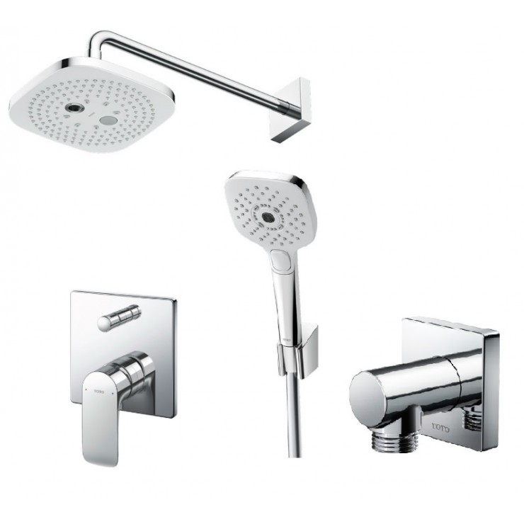 Bộ vòi hoa sen TOTO TBG04304BA TBW02004A TBW02006A âm tường nóng lạnh ...