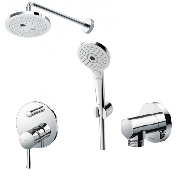 Bộ vòi hoa sen TOTO TBS02304B/TBW01004A/TBW01010A âm tường nóng lạnh ...