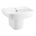 Chậu rửa mặt lavabo Cotto treo tường C0141/C4241 Brio treo tường - Tuấn Đức