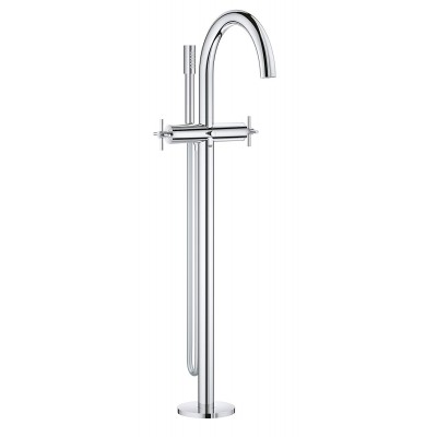 Bộ vòi xả Atrio Grohe 19923003 5 lỗ gắn thành bồn tắm - Tuấn Đức