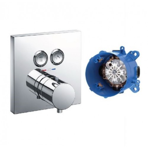 Van điều chỉnh nhiệt độ TOTO TBV02406B/TBN01001B kèm nút chuyển hướng ...
