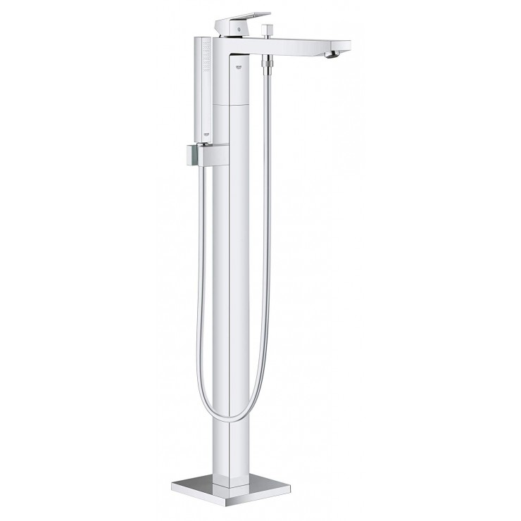 Bộ vòi xả bồn tắm Grohe 23672001 + 29086000 Eurocube đặt sàn - Tuấn Đức