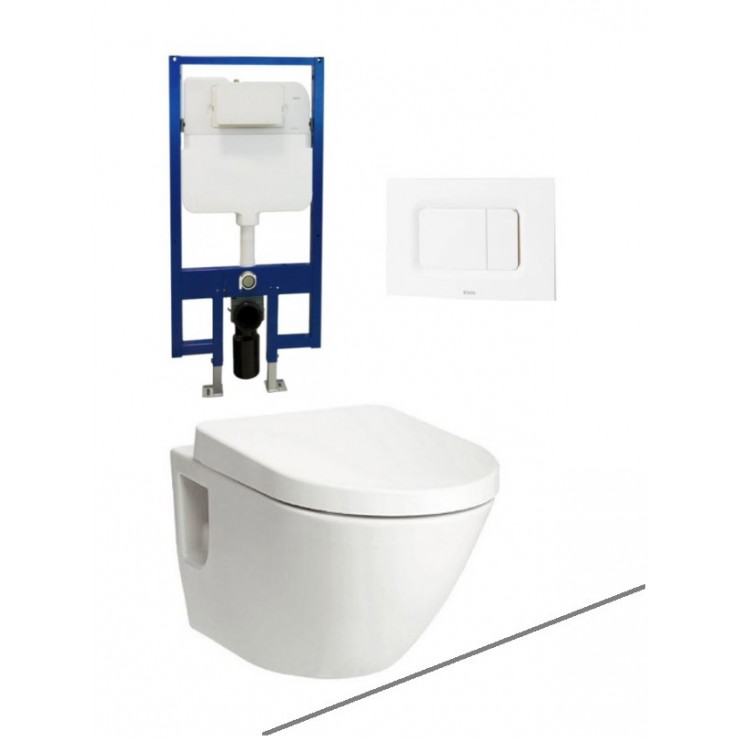 Bồn cầu TOTO CW762/MB170P/WH171A treo tường thùng nước âm - Tuấn Đức