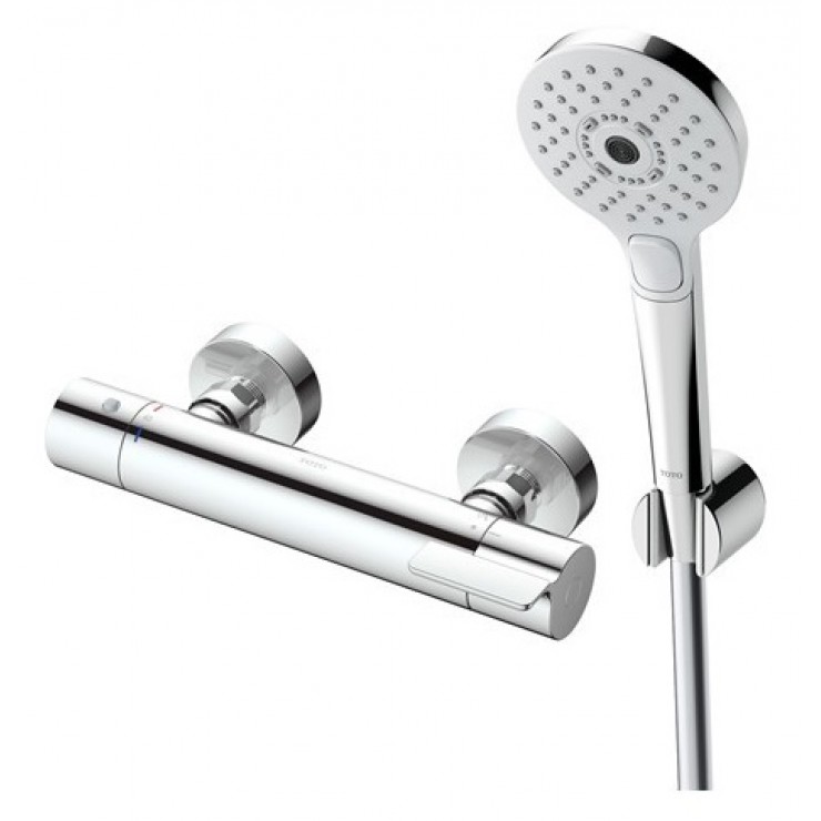 Vòi sen tắm TOTO TBV03431V/TBW01010A tự điều chỉnh nhiệt độ - Tuấn Đức
