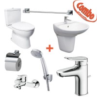 Combo5B TOTO trọn bộ CS735DT3 + LHT300CR - Tuấn Đức