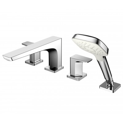 Bộ vòi xả Atrio Grohe 19923003 5 lỗ gắn thành bồn tắm - Tuấn Đức