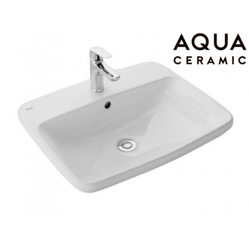 Chậu rửa mặt lavabo Inax AL-2398V (AL2398V) dương vành 580x515