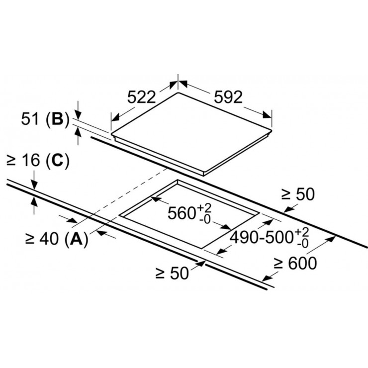 Bếp từ Bosch PID651DC5E 3 vùng nấu từ Serie 8 - Tuấn Đức
