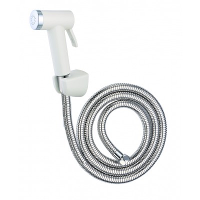 Vòi xịt vệ sinh Caesar BS304CW dây inox tay xi - Tuấn Đức