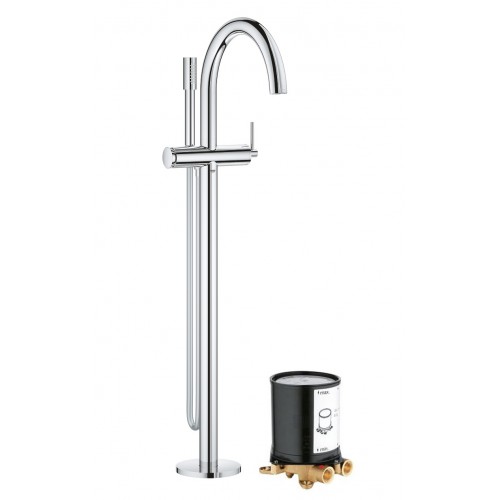Bộ vòi xả bồn tắm Grohe 32653003 + 29086000 Atrio đặt sàn - Tuấn Đức