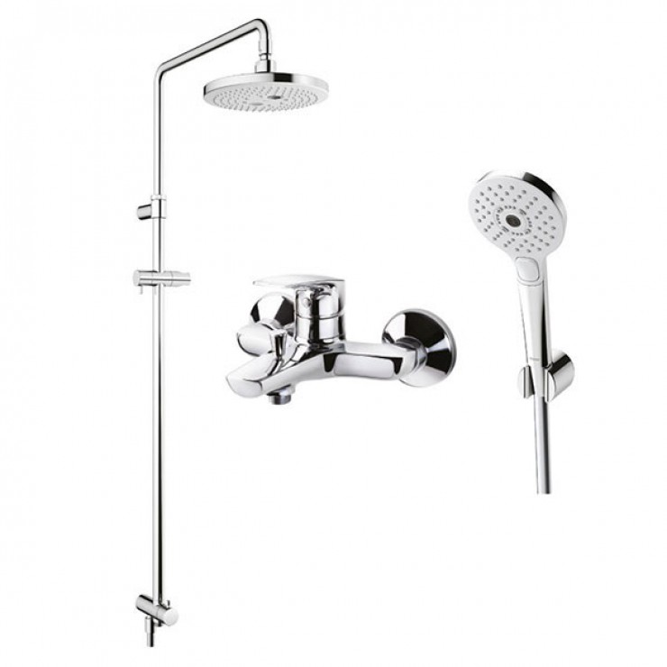 Bộ sen cây TOTO TVSM107CRR/TBW01010A/TBW01002BA nóng lạnh tắm đứng ...