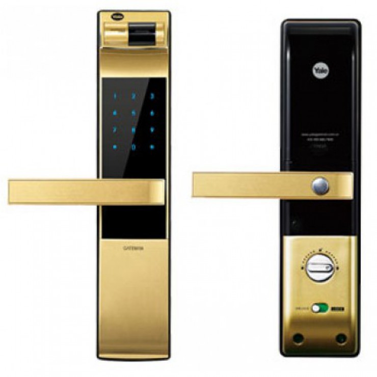 Khóa vân tay Yale YDM 4109A (YDM4109A) màu vàng Gold - Tuấn Đức