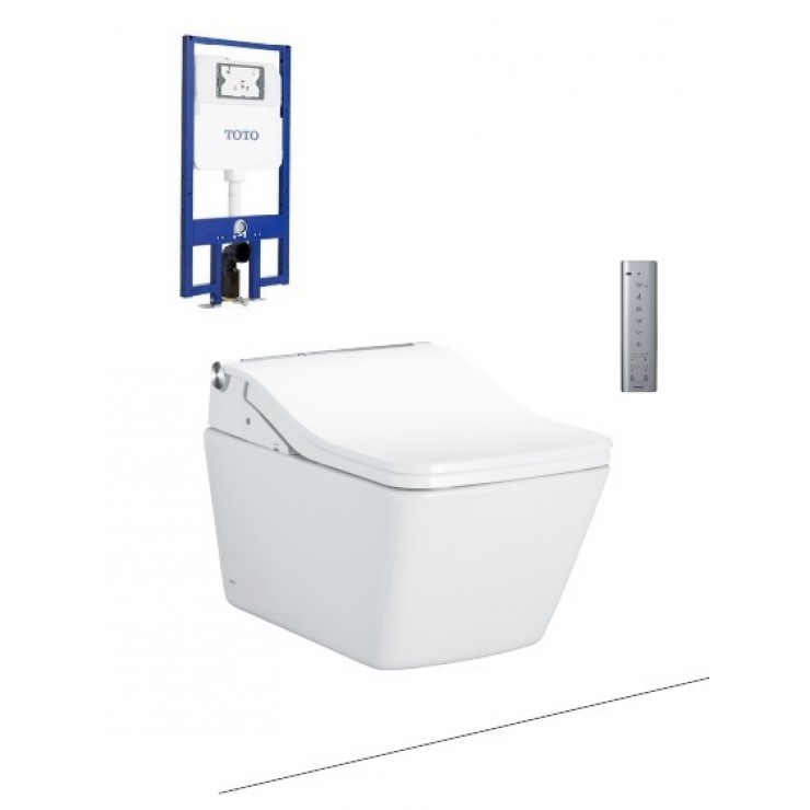 Bồn cầu TOTO CW522EA/TCF803CZ/WH172AT xả nước tư động