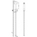 Vòi xịt vệ sinh Caesar BS310CW dây inox tay xi - Tuấn Đức