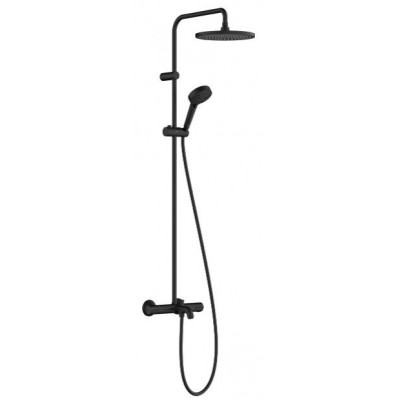Bộ Sen Cây Nhiệt Độ Hansgrohe 26899677 Màu Đen