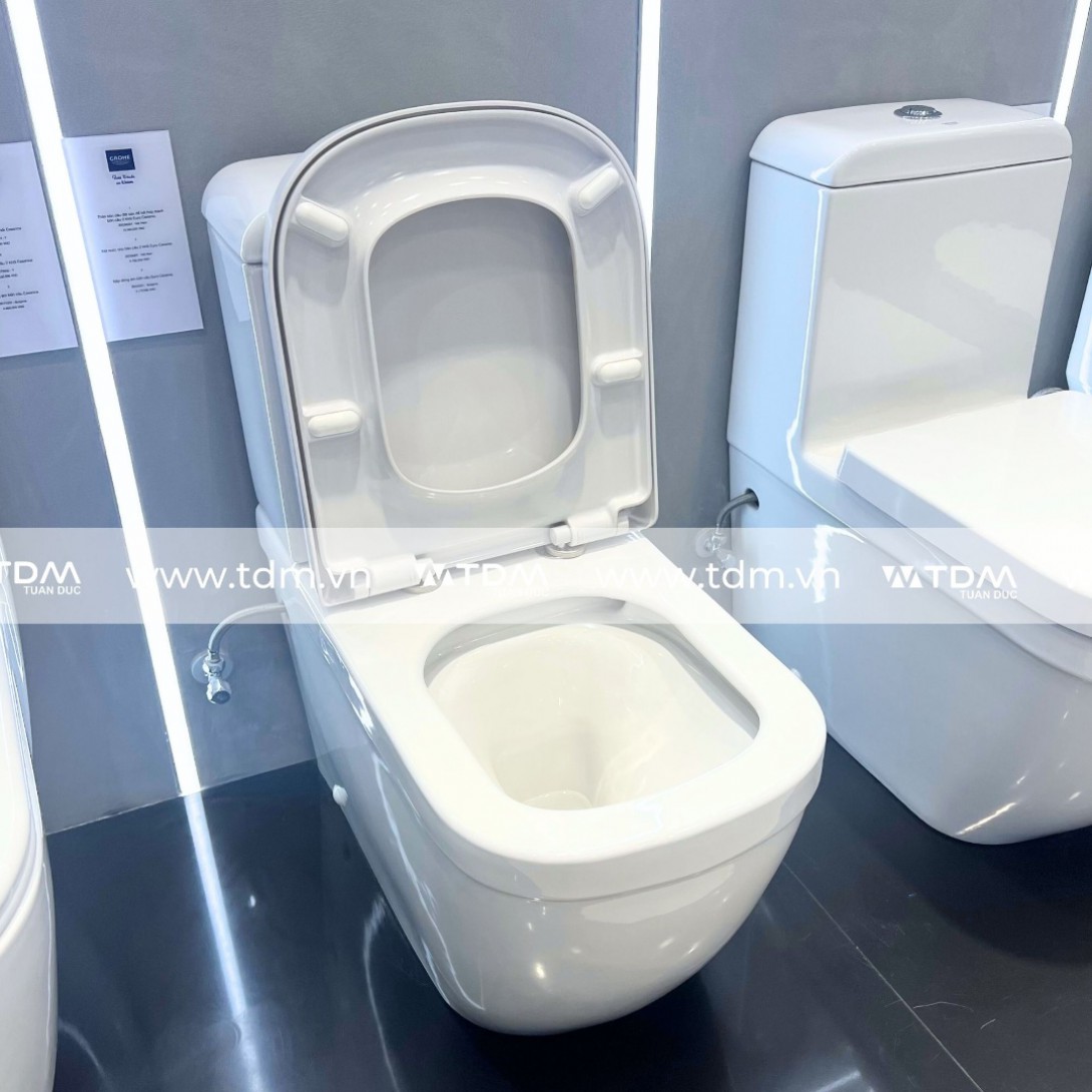 Bồn cầu Grohe 3933800H + 39330000 + 39332000 Euro Ceramic 2 khối - Tuấn Đức