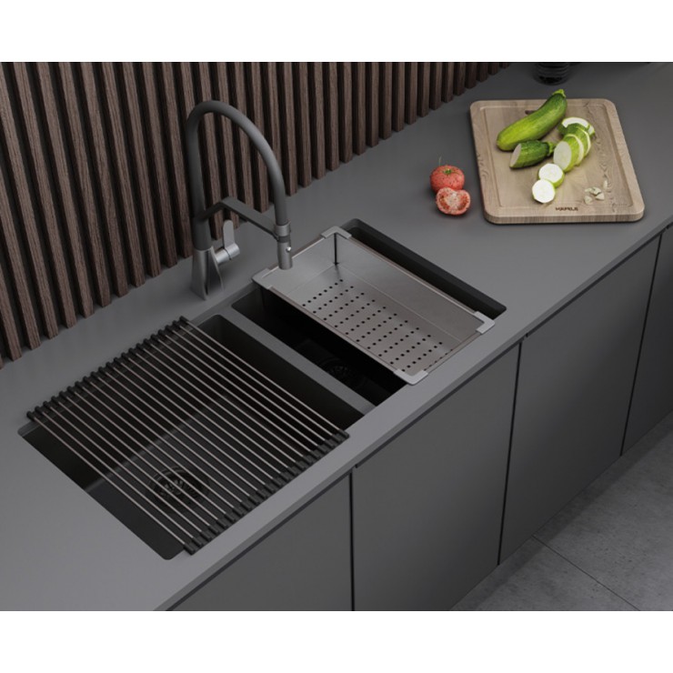 Chậu Bếp Hafele HS21-SSN2S90 567.96.313 Hai Hộc Và Phụ Kiện 860x440 mm ...