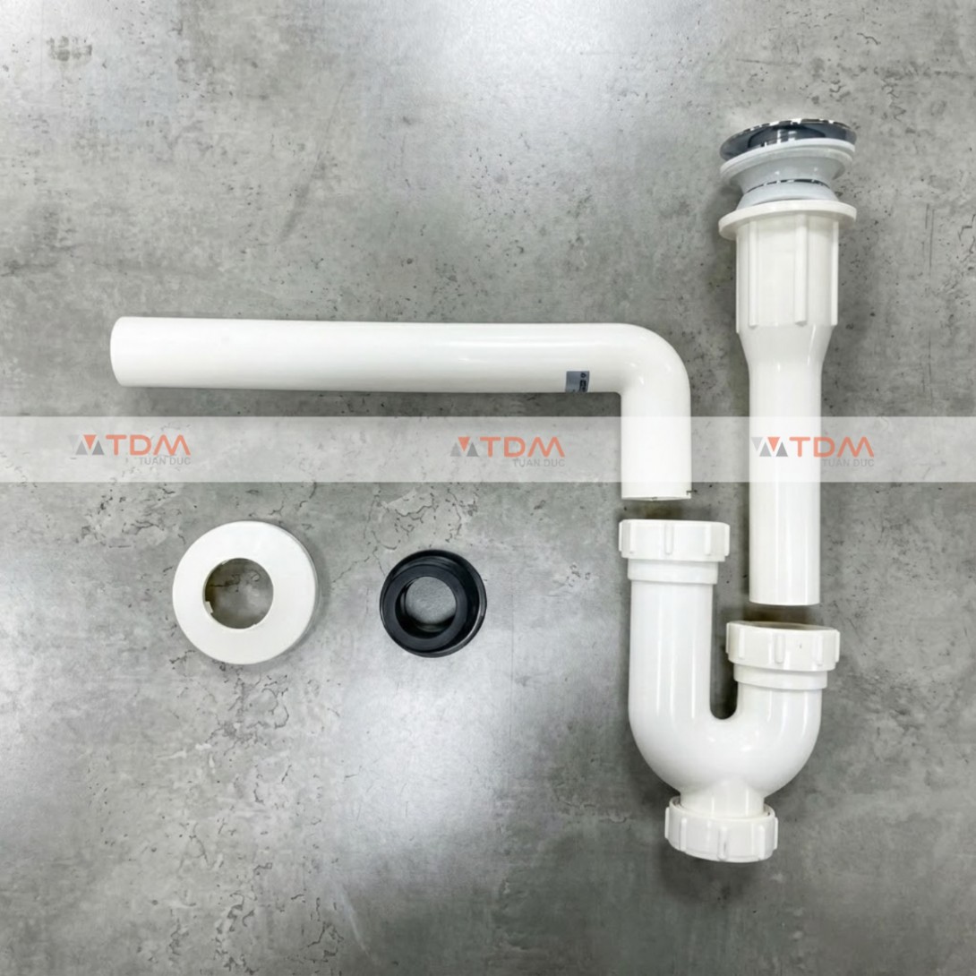 Bộ xả INAX A-325PS (A325PS) nhựa chặn nước chậu rửa mặt lavabo