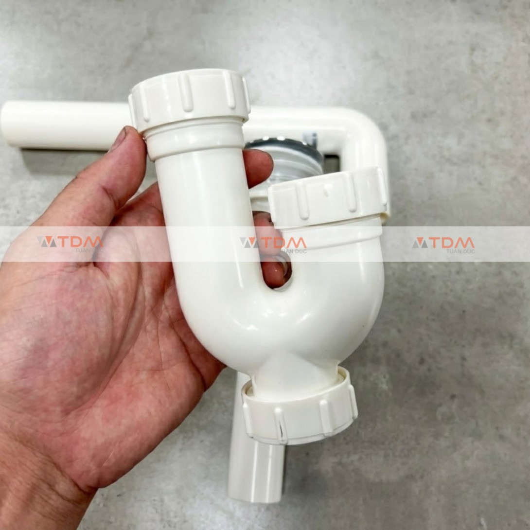 Bộ xả INAX A-325PS (A325PS) nhựa chặn nước chậu rửa mặt lavabo