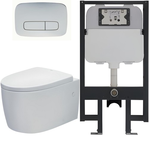 Bồn cầu treo tường Inax AC-952VN (AC952VN) thùng nước âm tường - Tuấn Đức