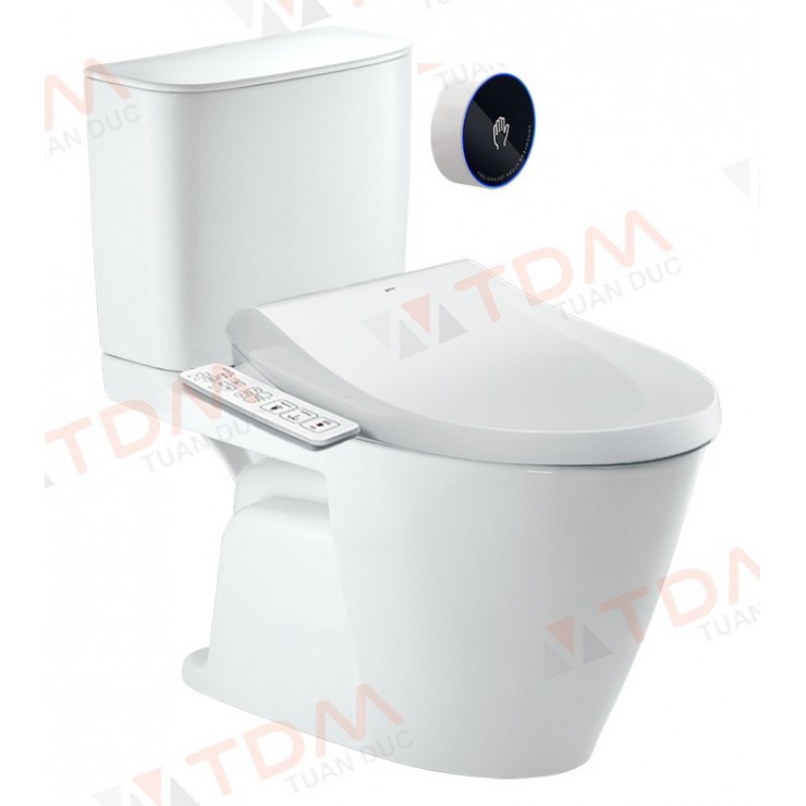 Bồn Cầu INAX ACT-602/CW-H18VN Nắp Điện Tử Xả Cảm Ứng - Tuấn Đức