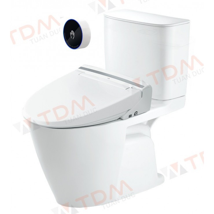 Bồn Cầu INAX ACT-602/CW-KB22AVN Nắp Điện Tử Xả Cảm Ứng - Tuấn Đức