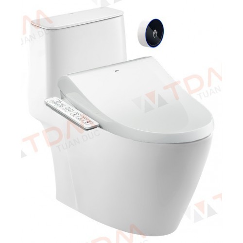 Bồn Cầu INAX ACT-902/CW-H18VN Nắp Điện Tử Xả Cảm Ứng - Tuấn Đức