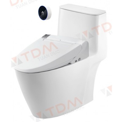 Bồn cầu nắp điện tử INAX AC-969/CW-H20VN xí bệt bàn cầu 1 khối