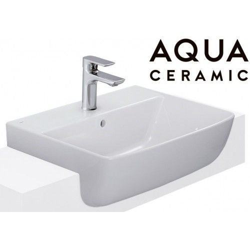 Chậu rửa mặt lavabo Inax AL-345V (AL345V) bán âm bàn - Tuấn Đức