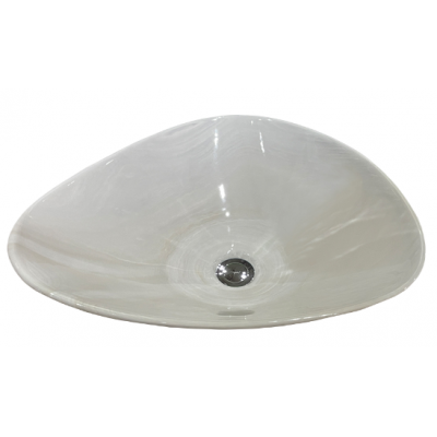 Chậu rửa mặt lavabo COTTO C029 âm bàn dương vành - Tuấn Đức