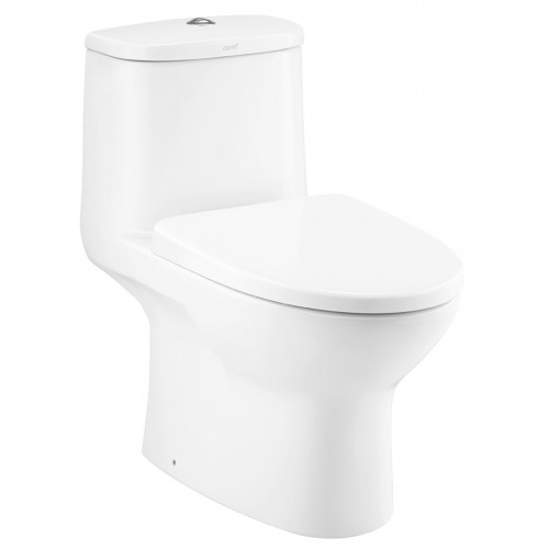 Bồn cầu Cotto C1053 dòng Micc - Bàn cầu 1 khối xả nhấn - Tuấn Đức