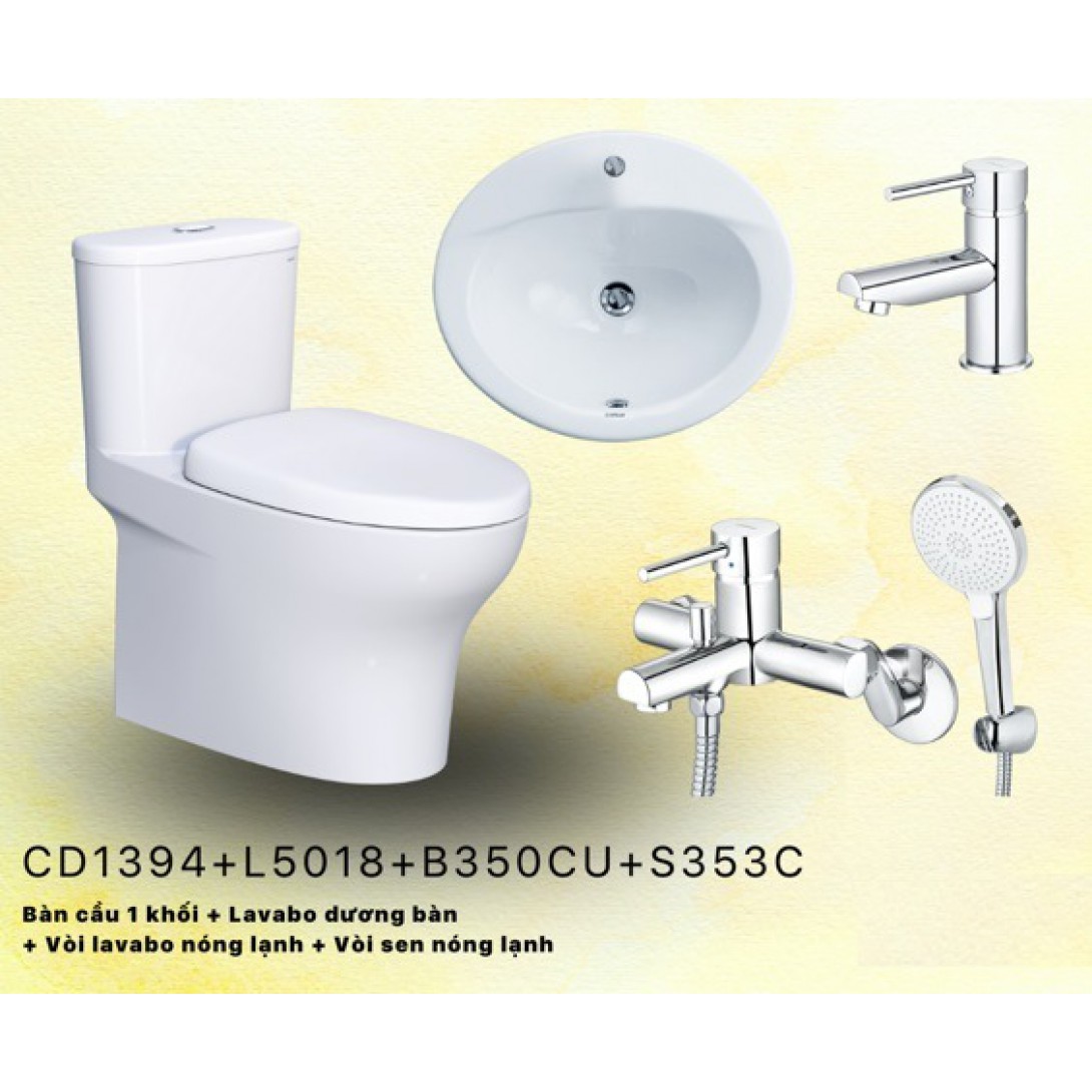Combo Trọn Bộ Caesar CD1394 + L5018 + B350CU + S353C