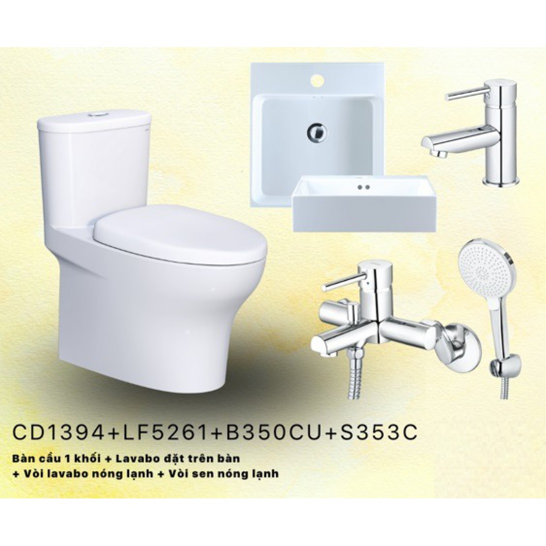 Combo Trọn Bộ Caesar CD1394 + LF5261 + B350CU + S353C