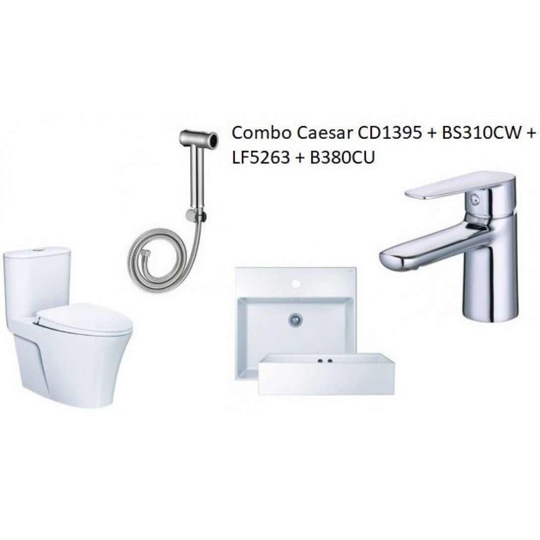 Combo Caesar Trọn Bộ CD1395 + BS310CW + LF5263 + B380CU