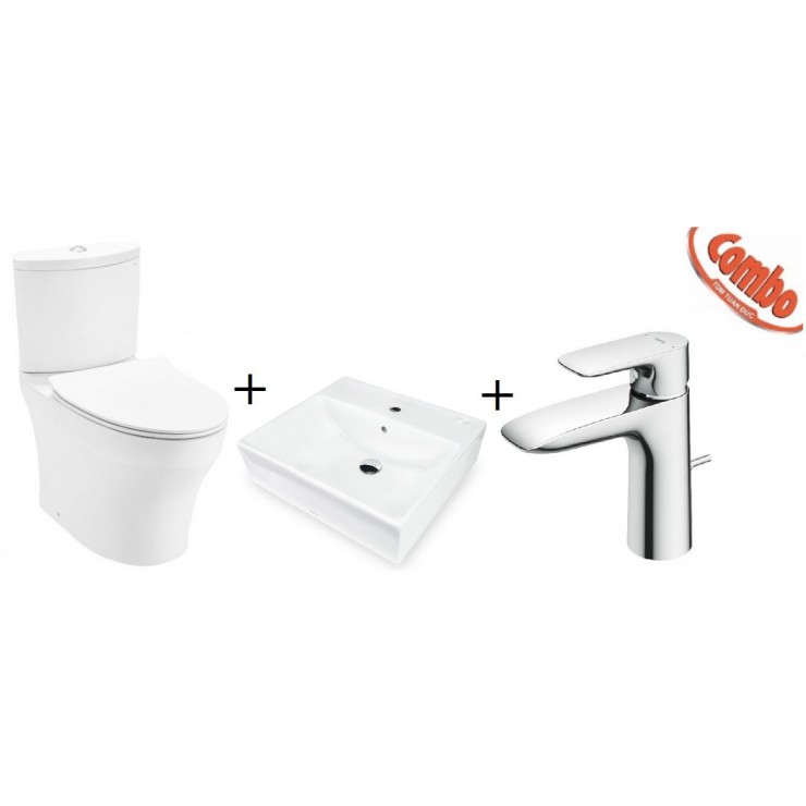COMBO10C TOTO Bộ CS838DT8 + LT710CTR + TLG04301V - Tuấn Đức