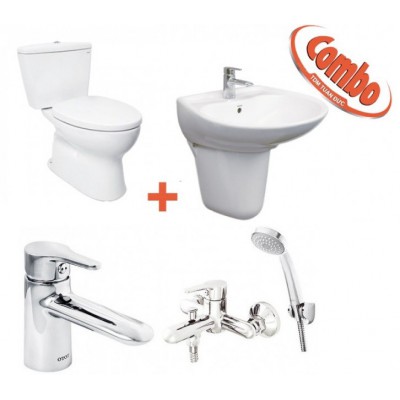 Combo5B TOTO trọn bộ CS735DT3 + LHT300CR - Tuấn Đức