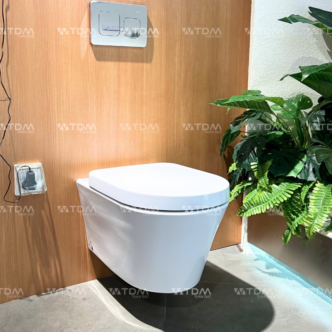 Bồn Cầu TOTO CW553/WH172A/TC384CVK/MB174P#WH Treo Tường