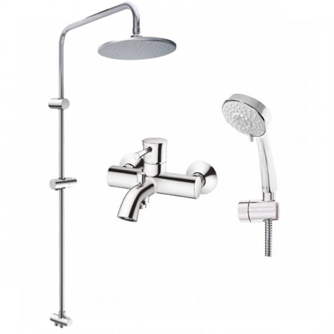 Bộ sen cây TOTO TBS02302V/DGH108ZR/DM907CS nóng lạnh tắm đứng - Tuấn Đức
