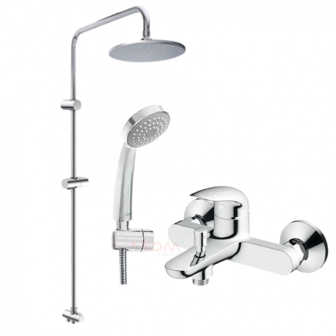 Bộ sen cây TOTO DM907CS/TBS03302V/DGH104ZR nóng lạnh tắm đứng - Tuấn Đức